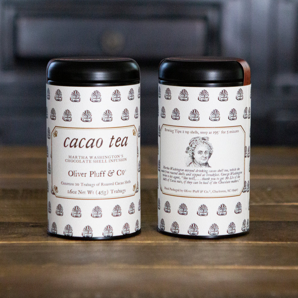 Oliver Pluff & Co. Martha Washington Cacao Shell Teabags – Liberty & Co.